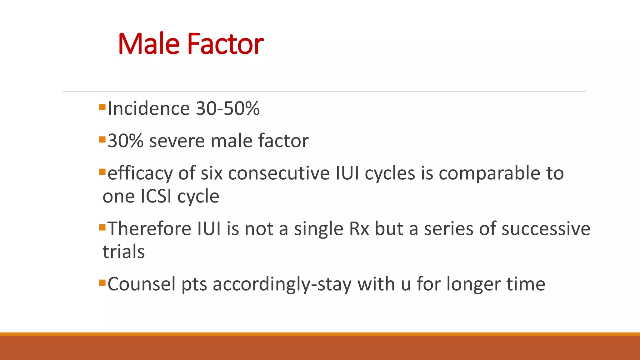 Presentation on Optimizing IUI Outcome by Dr. Laxmi Shrikhande | PDF