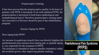 Optimizing knee health: .Managing Patellofemoral Pain Syndrome and ...