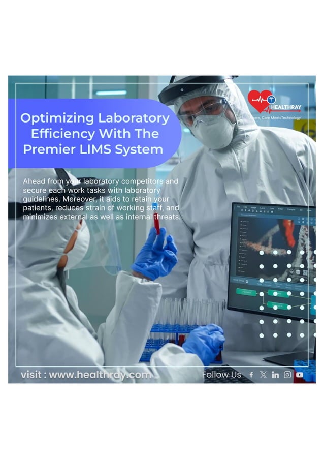 Optimizing Laboratory Efficiency with the Premier LIMS System.pdf | Computer Software and ...