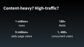 Optimizing Laravel for content heavy and high-traffic websites by Man ...