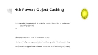 Optimizing Laravel for Production | PPT