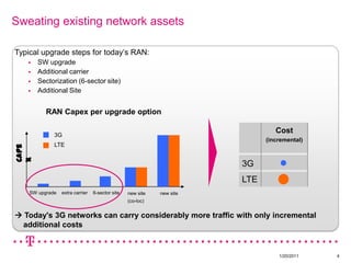Optimizing LTE Infrastructure Upgrades & Capex | PPTX