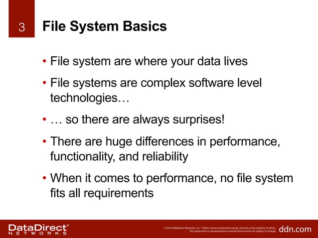 Optimizing Lustre and GPFS with DDN | PDF