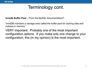 Optimizing MySQL for Cascade Server | PPT