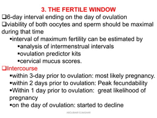 Optimizing natural fertility | PPSX | Infertility | Reproductive Health