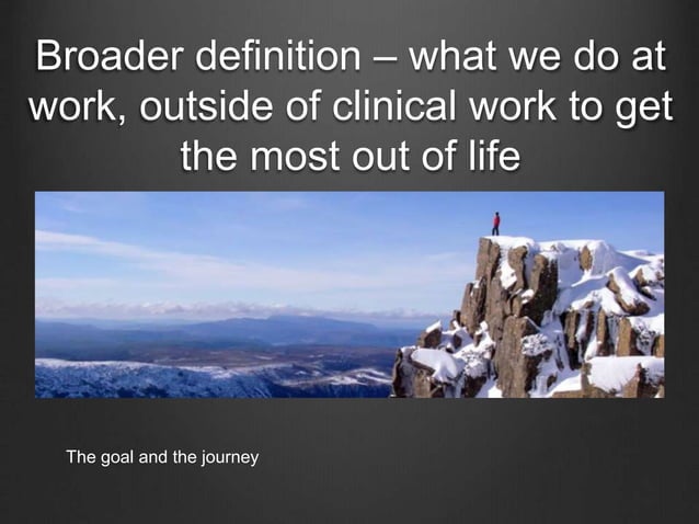 ICN Victoria: Burrell on "Optimising your Non-Clinical Time" | PPT