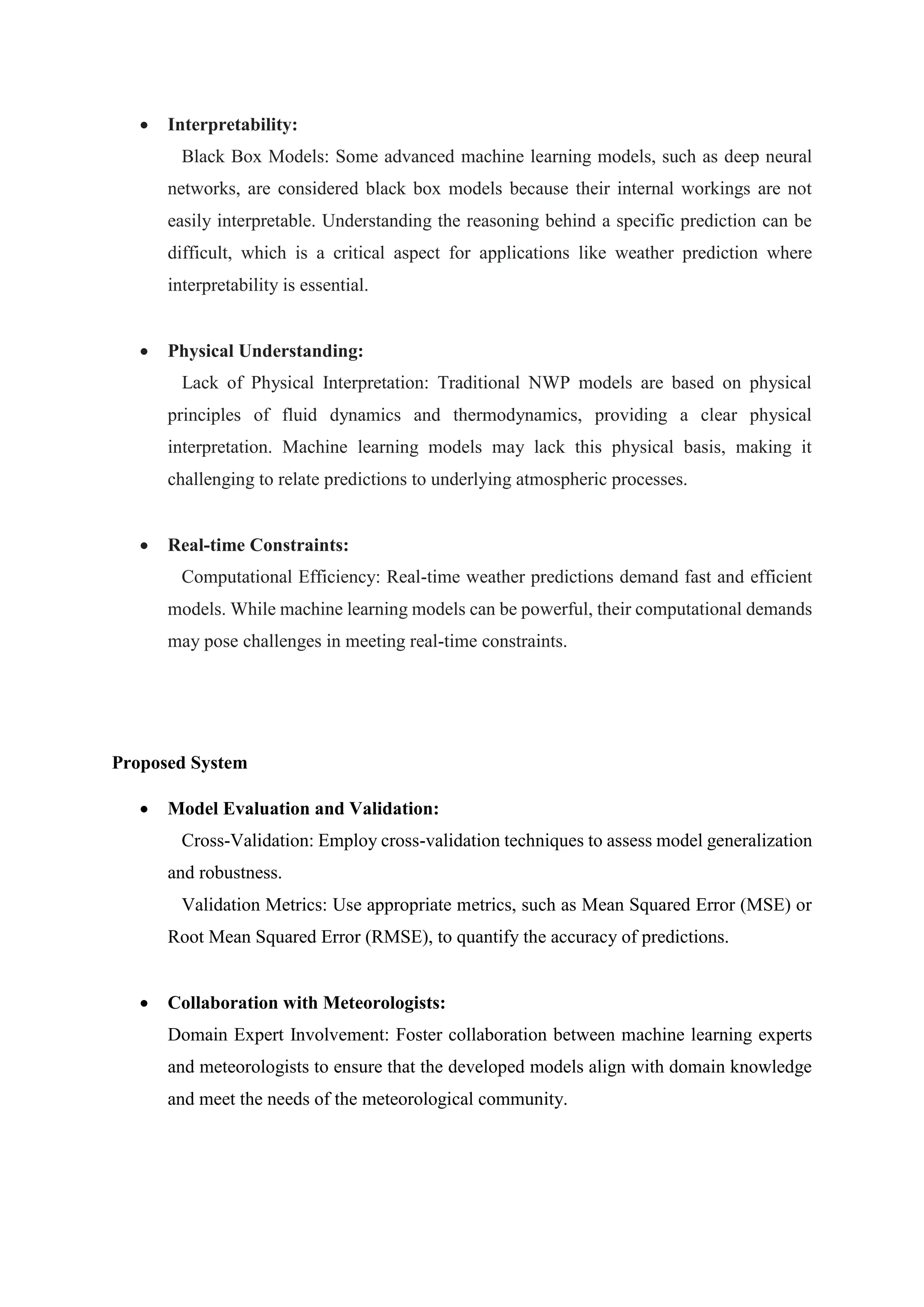 Optimizing Numerical Weather Prediction Model Performance Using Machine ... Optimizing Numerical Weather Prediction Model Performance Using Machine ...