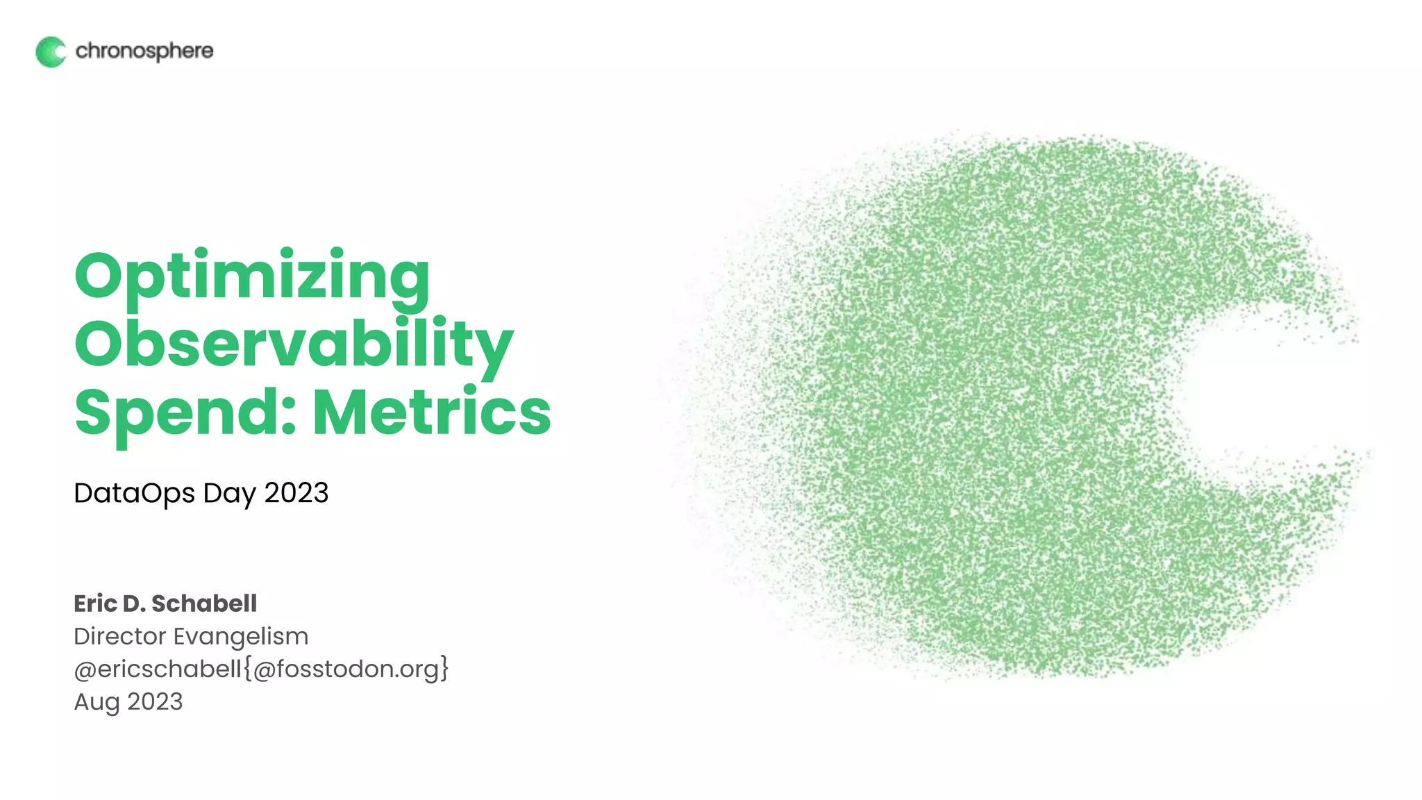 Optimizing Observability Spend: Metrics | PPT
