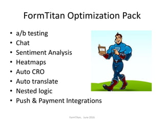 Optimizing online forms | PPTX
