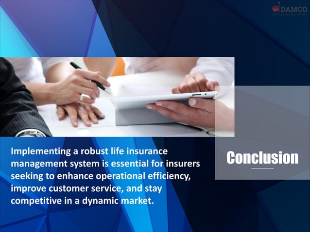 Optimizing Operations with Advanced Life Insurance Management Systems | PPT