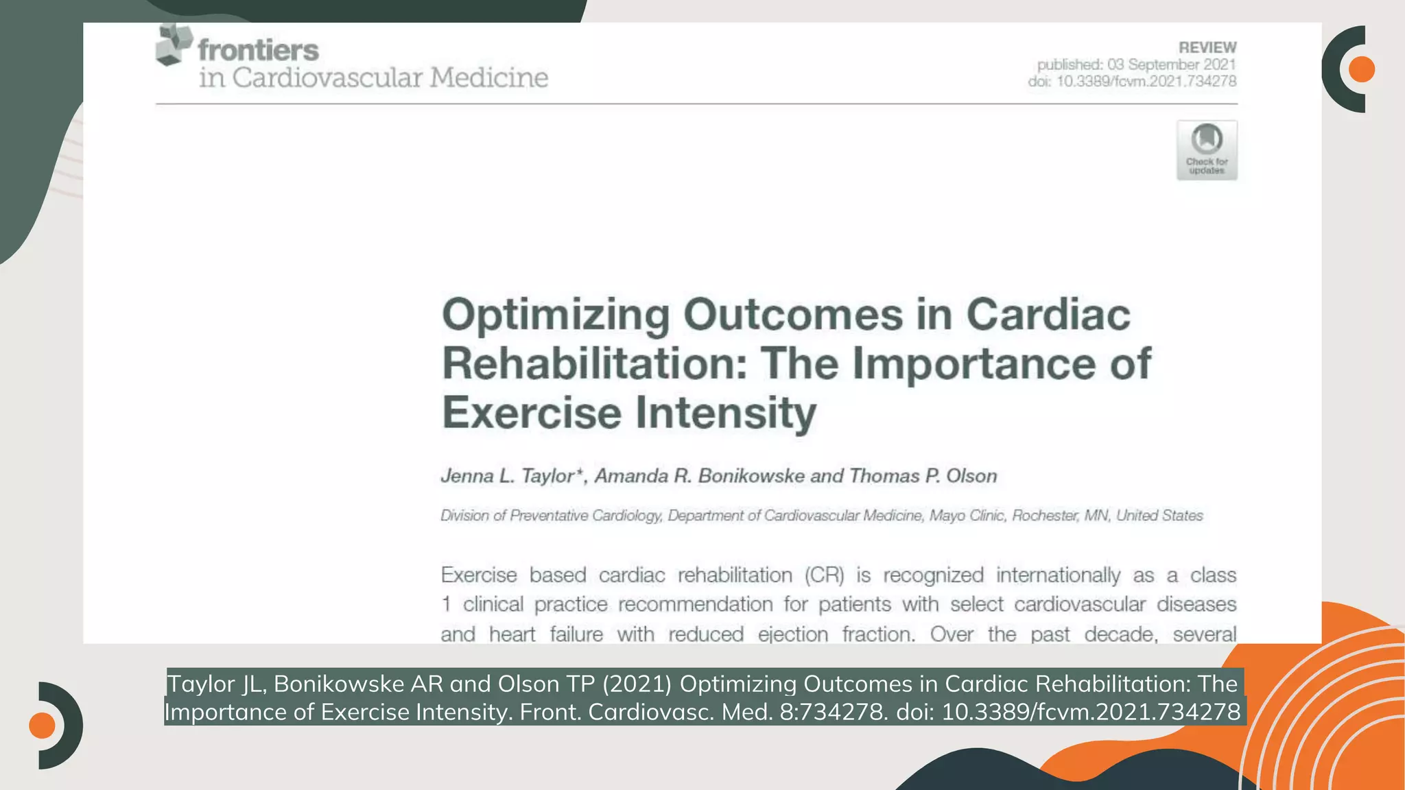 Optimizing Outcomes in Cardiac Rehabilitation The Importance of Exercise Intensity.pptx
