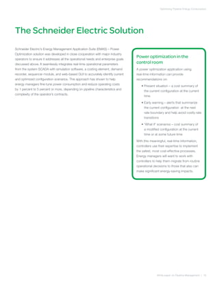 [Oil & Gas White Paper] Optimizing Pipeline Energy Consumption | PDF