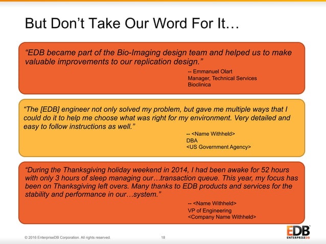 Optimizing Your Postgres Roi Through Best Practices Ppt