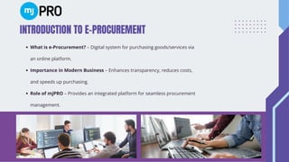 Optimizing Procurement Efficiency with mjPRO A Comprehensive e-Procurement Management Software.pdf