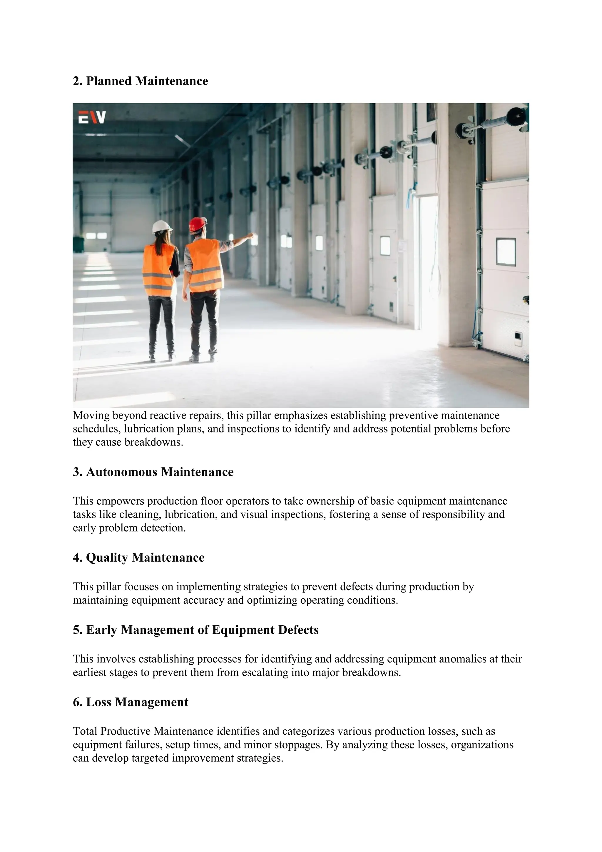 Total Productive Maintenance: A Comprehensive Guide | Enterprise Wired | PDF