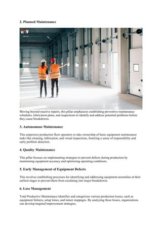 Total Productive Maintenance: A Comprehensive Guide | Enterprise Wired ...