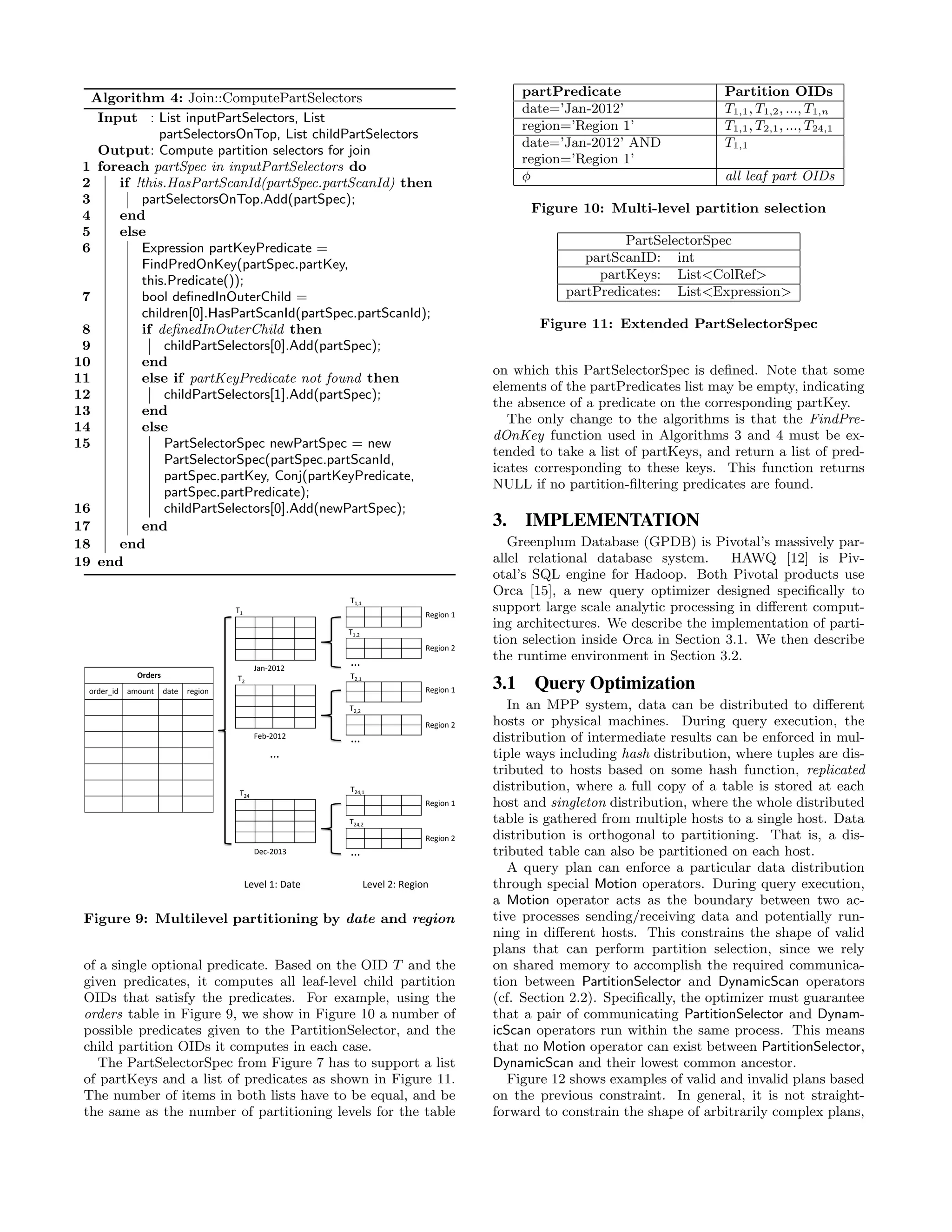 Optimizing Queries over Partitioned Tables in MPP Systems | PDF
