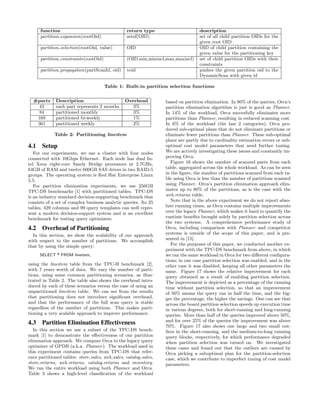Optimizing Queries over Partitioned Tables in MPP Systems | PDF