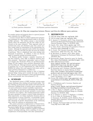 Optimizing Queries over Partitioned Tables in MPP Systems | PDF