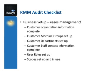 MSP Best Practice | Optimizing RMM Solutions and Increasing MSP Profits ...