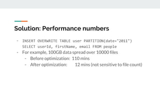 Optimizing S3 Write-heavy Spark workloads | PDF