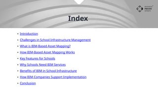 Optimizing School Infrastructure with BIM-Based Asset Mapping | PPT