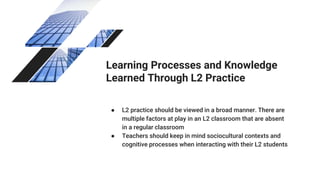 A Summary of "Optimizing Second Language Practice in the Classroom ...