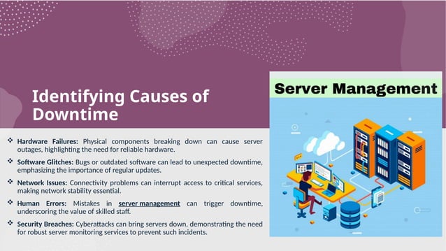 Optimizing Server Management- Reducing Downtime and Enhancing ... Optimizing Server Management- Reducing Downtime and Enhancing ...