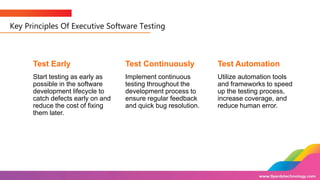 Optimizing Software Quality with Effective Software Testing | PPTX