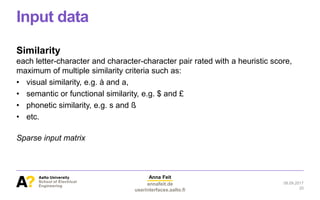 Optimizing Special Character Entry: the Case of the French Keyboard ...