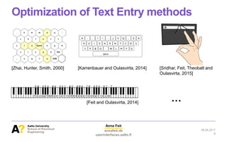 Optimizing Special Character Entry: the Case of the French Keyboard ...