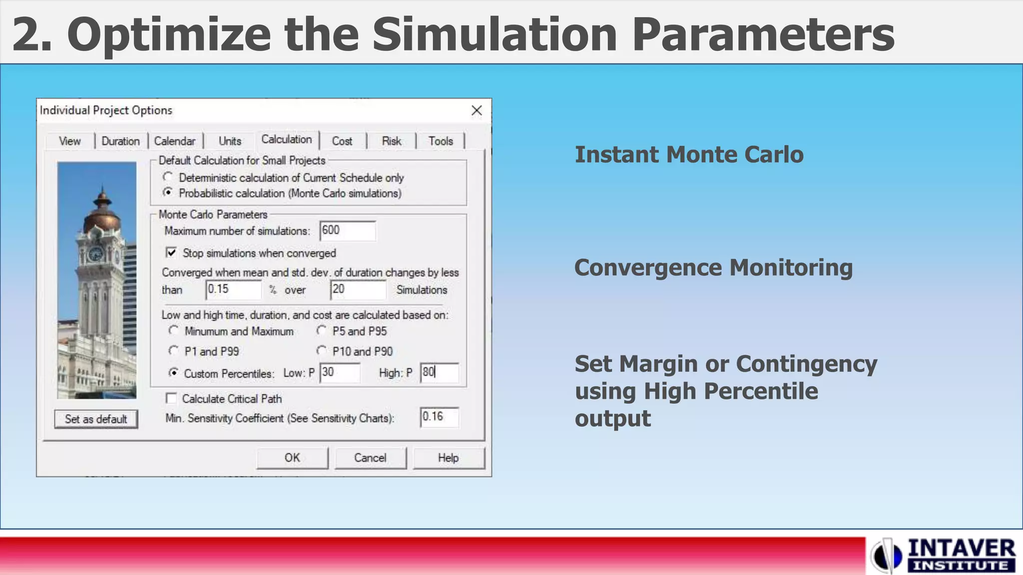 Smart Monte Carlo: Tricks for schedule risk analysis. | PPT