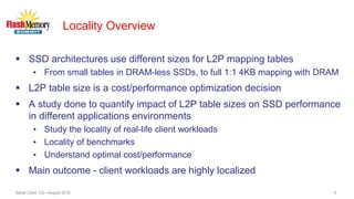 Optimizing SSD Architecture for Client Workloads | PPT