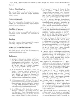 Optimizing Structural Integrity of Fighter Aircraft Wing Stations a ...