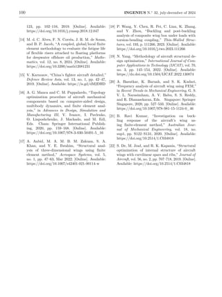 Optimizing Structural Integrity of Fighter Aircraft Wing Stations a ...