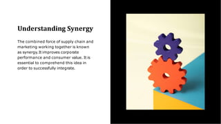Optimizing Synergy Strategic Marketing and Supply Chain Integration | PPT