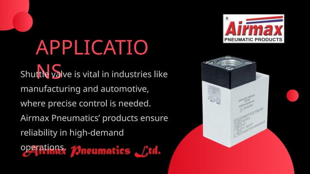 Optimizing System Performance with Shuttle Valve Technology | PPT