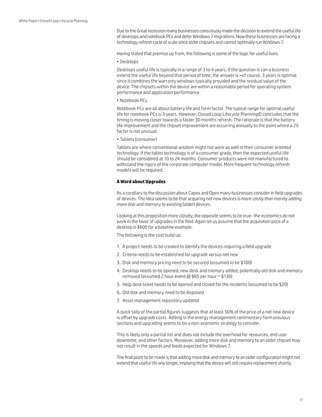 Optimizing Technology Refresh | PDF | Computing | Technology & Computing