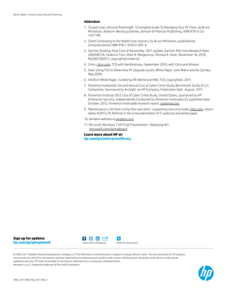 Optimizing Technology Refresh | PDF | Computing | Technology & Computing