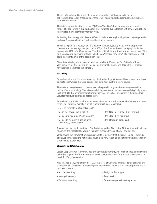 Optimizing Technology Refresh | PDF | Computing | Technology & Computing