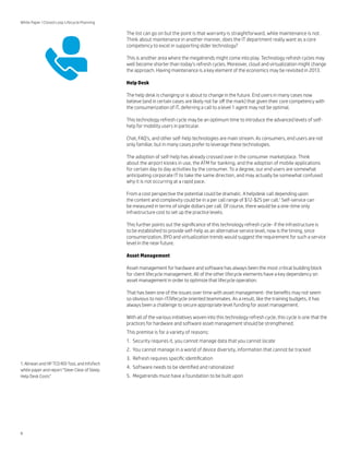 Optimizing Technology Refresh | PDF | Computing | Technology & Computing