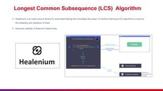 Optimizing Test Execution: Heuristic Algorithm for Self-Healing | PPT