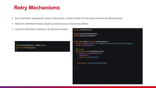 Optimizing Test Execution: Heuristic Algorithm for Self-Healing | PPT