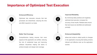 Optimizing Test Execution: Heuristic Algorithm for Self-Healing | PPT