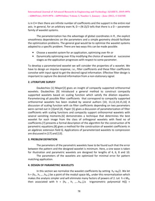 Optimizing the parameters of wavelets for pattern matching using ga | PDF | Physics | Science