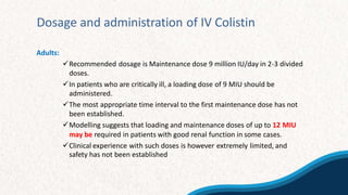 COLISTIN | PPT