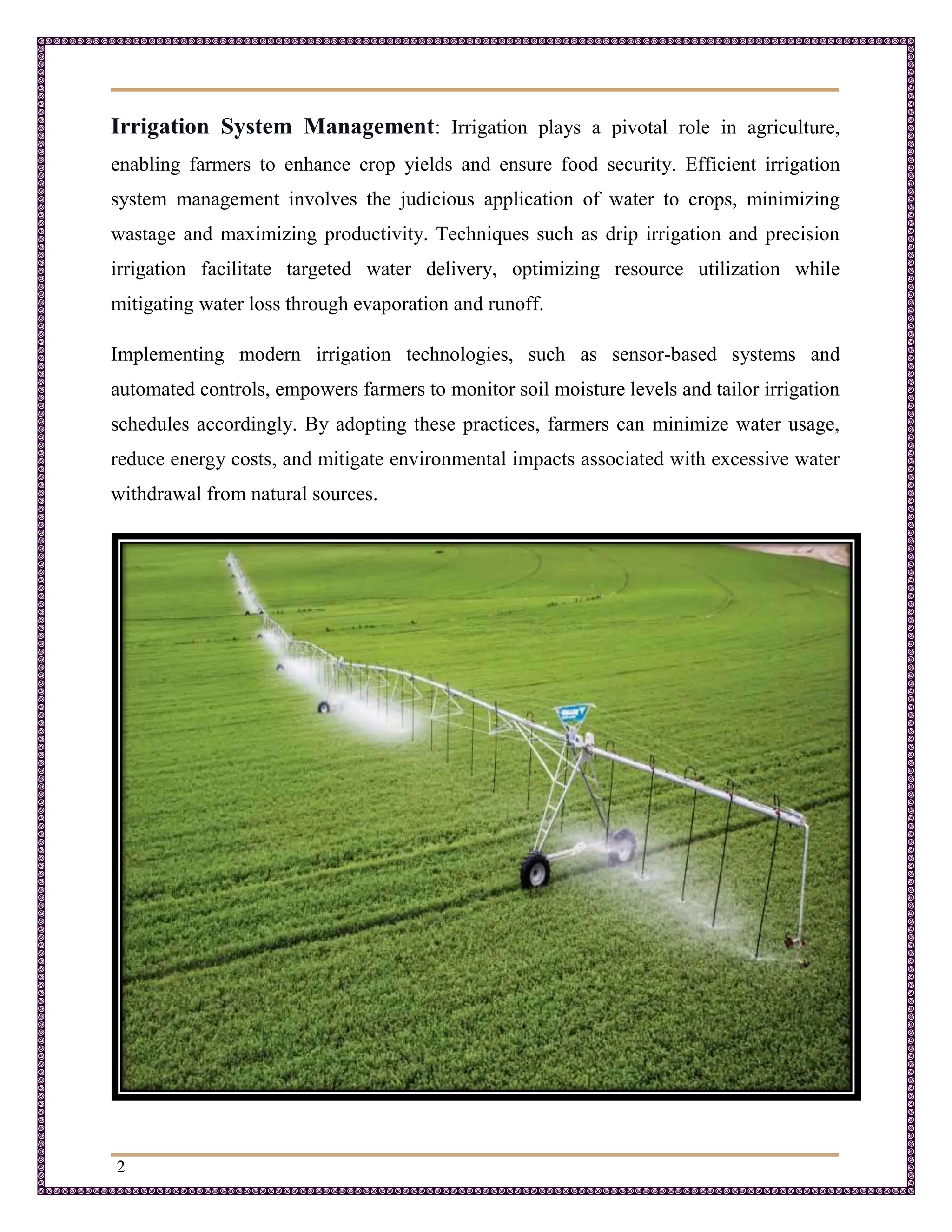 Optimizing Water Resources: The Crucial Role of Water Management | PDF