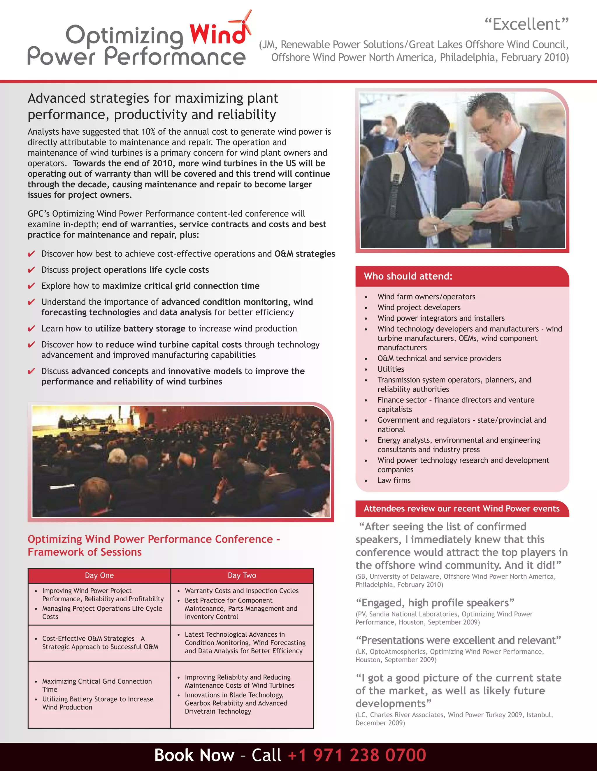 Optimizing Wind Power Performance US | PDF