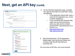 Optimizing your job apply pages with the LinkedIn profile API | PDF