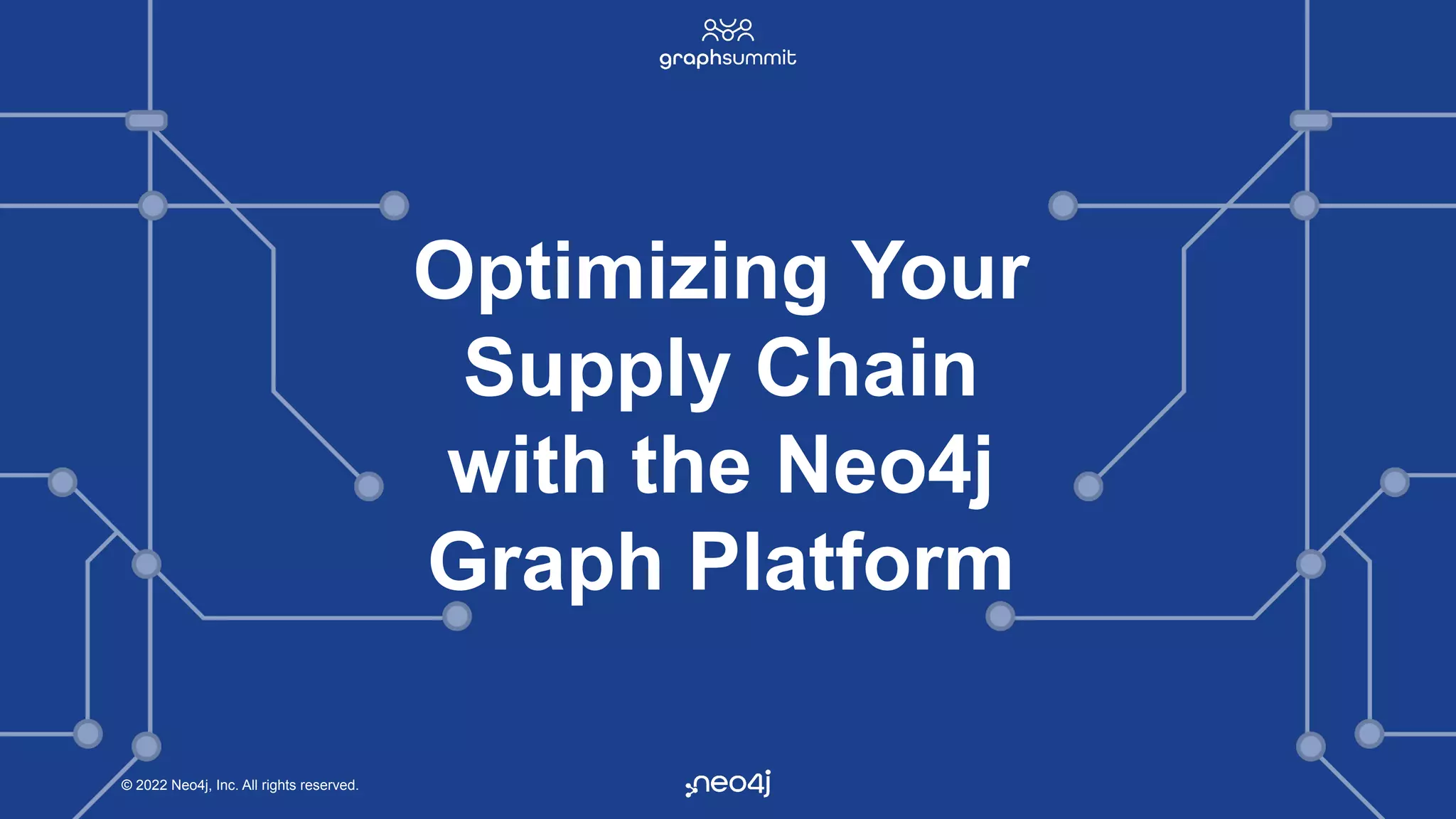 Optimizing Your Supply Chain with the Neo4j Graph | PDF